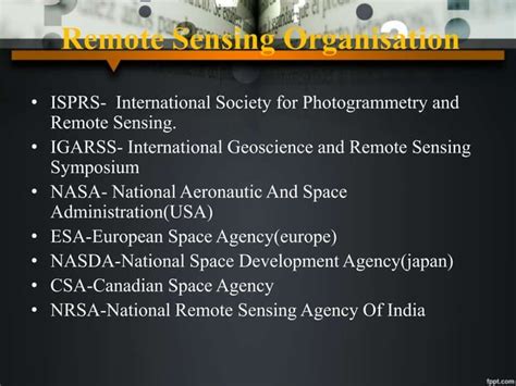 Remote Sensing Ppt Pptx