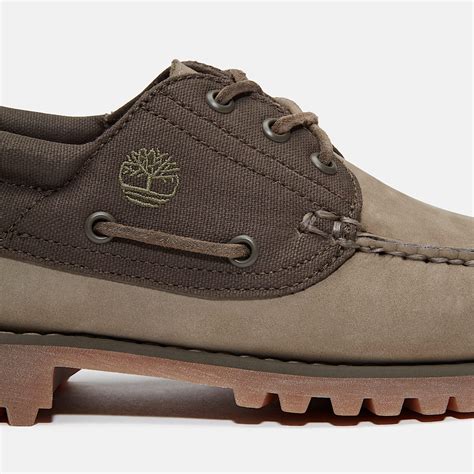 Timberland® Authentic Handsewn 3 Eye Boat Shoe For Men In Green