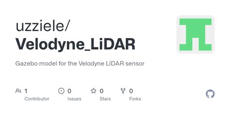 Github Uzziele Velodyne Lidar Gazebo Model For The Velodyne Lidar Sensor