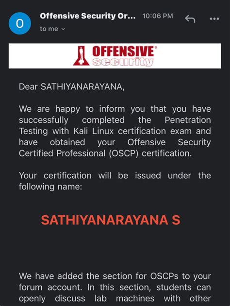 Sathiyanarayana S On Linkedin Oscp Offensivesecurity Hackthebox Ctf Activedirectory… 55