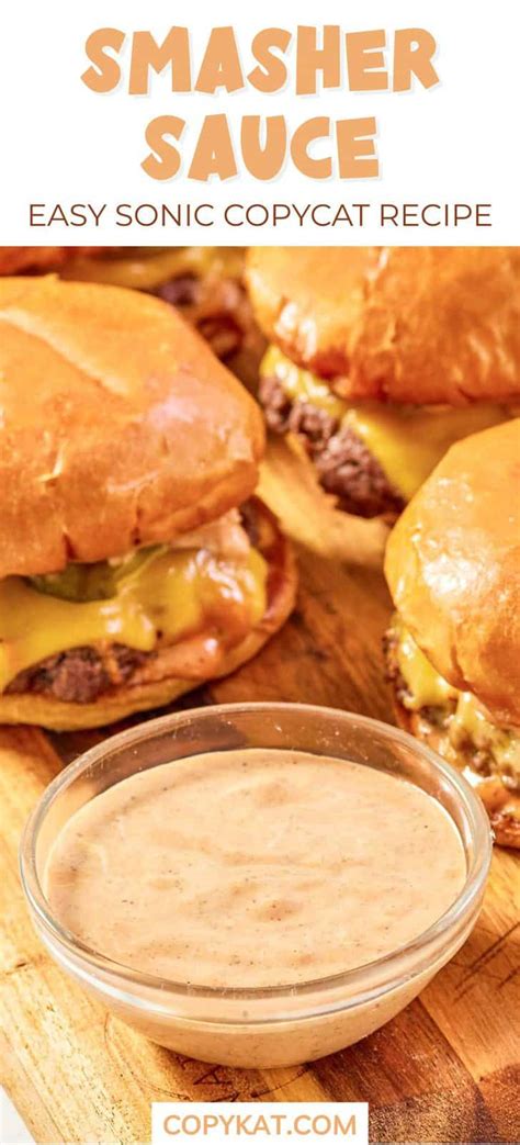 Sonic Smasher Sauce Recipe Easy 5 Minute Copycat