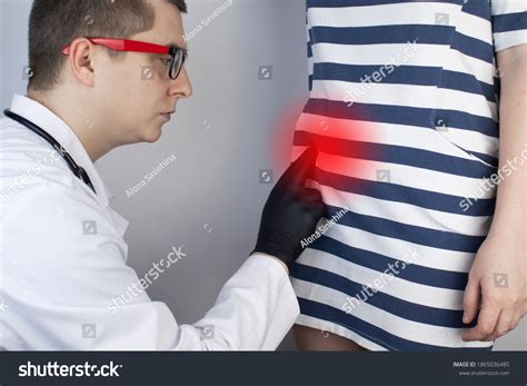 Woman Suffers Pain Appendix Acute Appendicitis Stock Photo 1865036485 Shutterstock