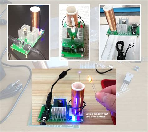 DIY Tesla Coil Kit Mini Tesla Music Coil Soldering Project Circuit Specialists