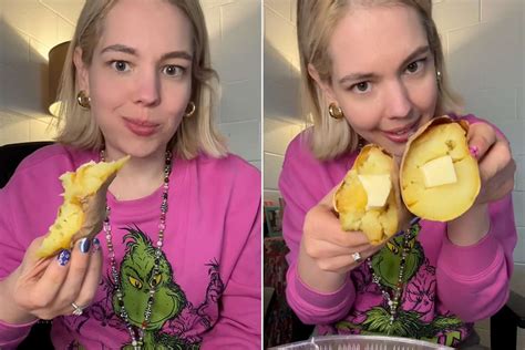 Courtney Cook Bales Shares A Viral Cheese Stuffed Sweet Potato