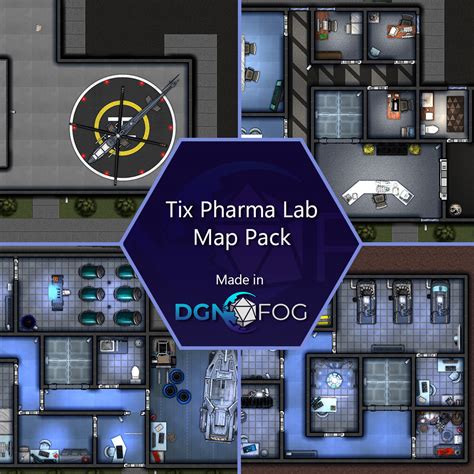 Tix Pharma Lab Map Pack By Wendigoworkshop