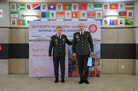 ეროვნული ეროვნული თავდაცვის აკადემიაში თავდაცვის ძალების დღისადმი მიძღვნილი ღონისძიება