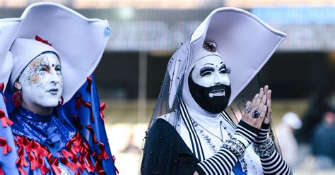 Dodgers Pride Night A Rainbow Of Love As Sisters Are Honored Los Angeles Times