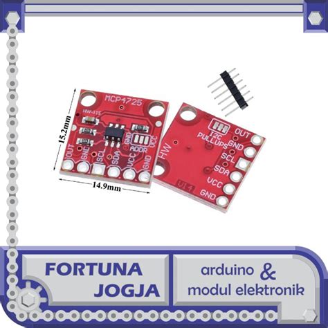 Modul Mcp I C Digital To Analog Converter Dac Development Board Lazada Indonesia