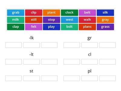 Word Sort 2nd Teaching Resources