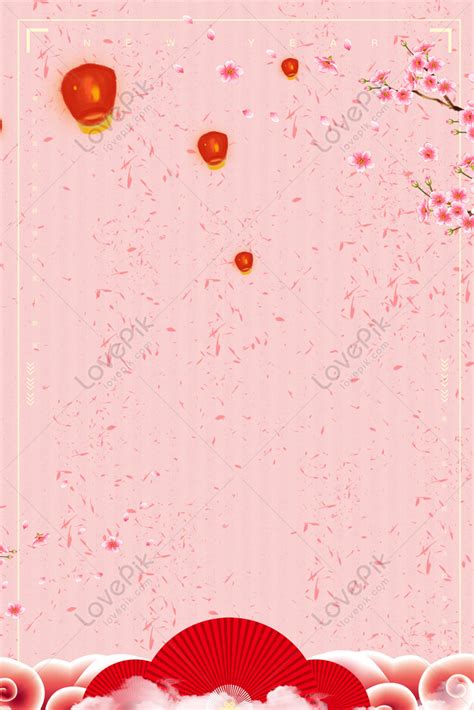 Pink Spring Festival Theme Poster Download Free Poster Background