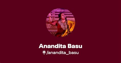 Anandita Basu Instagram Linktree