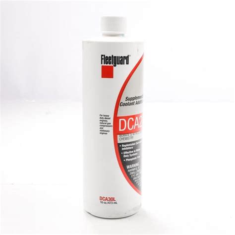 Fleetguard Supplemental Cavitation Preventive Coolant Additive Bottle 1