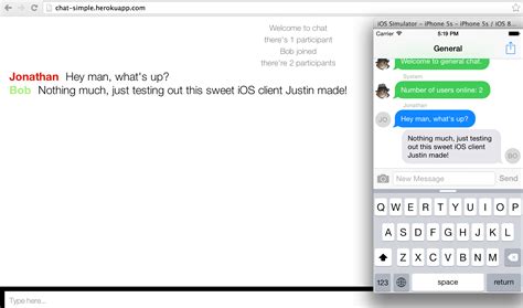 Github Justinsacbibit Chat Barebones Ios Client For Chat Written In Swift