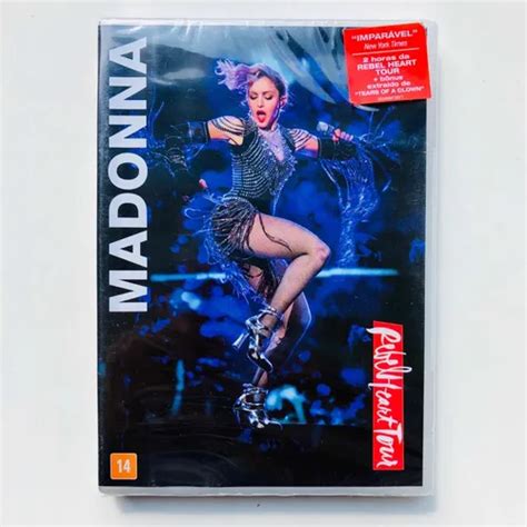 Madonna Rebel Heart Tour Dvd Live Bonus Video Track Envío Gratis