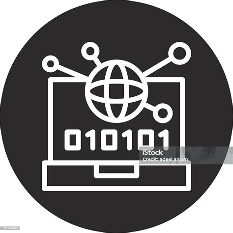 Swift Lift Inverted Circle Black Stock Illustration Download Image