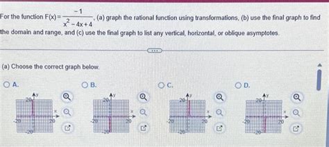 Solved For The Function F X X X A Graph The Chegg Com