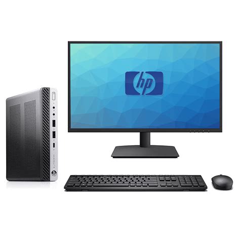 Computadora De Alto Rendimiento Hp Core I Va Gen Gb Ssd Monitor Wifi Hp Elitedesk Usff
