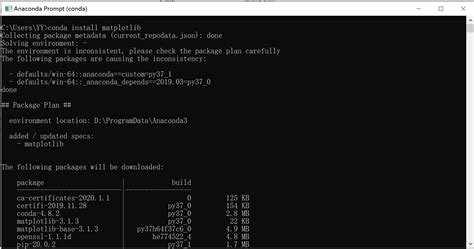使用anaconda安装matplotlib 知乎 使用anaconda安装matplotlib 知乎