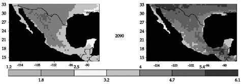 Anomalía De Temperatura Esperada Para La República Mexicana En El Año