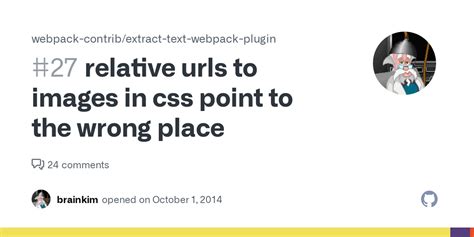 Relative Urls To Images In Css Point To The Wrong Place · Issue 27