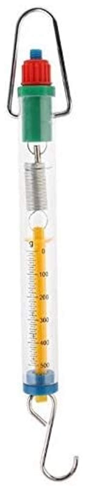 Buy Mechanical Spring 1pc Newton Force Meter Scale 5N 500g Dual Scale Labeled Balance