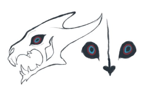 Howdy May I Ask How Does Dust Sans Gaster Blaster Look Like Or Does He