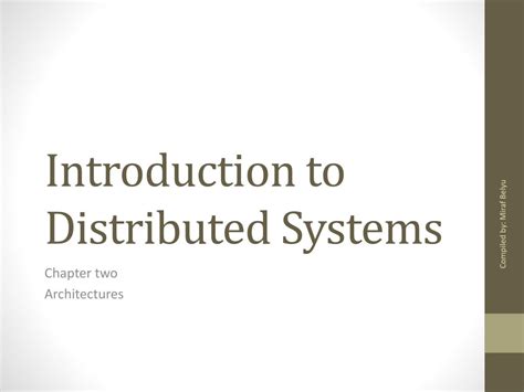 Ppt Introduction To Distributed Systems Powerpoint Presentation Free