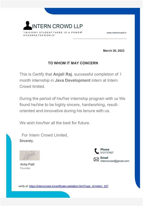 anjali raj on linkedin connections javadevelopment internship