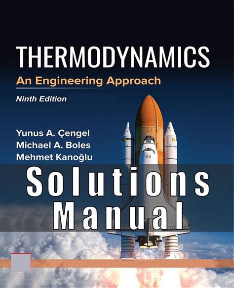 Solution Manual For Thermodynamics An Engineering Approach 9th Edition Yunus Cengel Michael