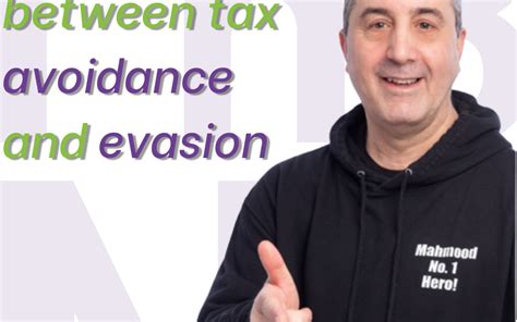Differences Between Tax Avoidance And Tax Evasion I Hate Numbers