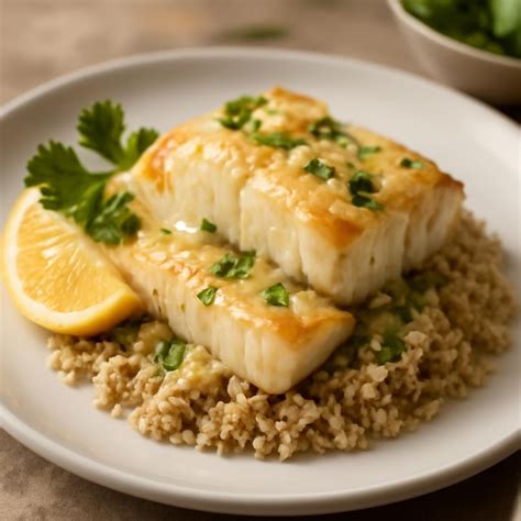 Broiled Cod With Lemon Butter Garlic Sauce For Light And Flavorful Dinners
