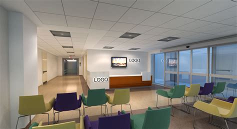 엘리베이터가있는 병원 로비 3d 모델 30 Max Unknown Free3d
