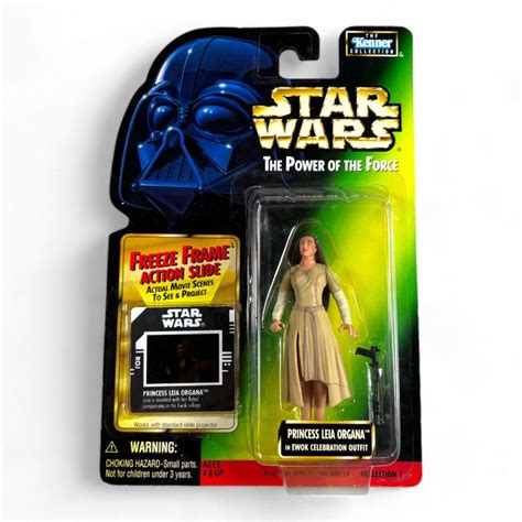 Vintage Star Wars Power Of The Force Princess Leia Organa In Ewok