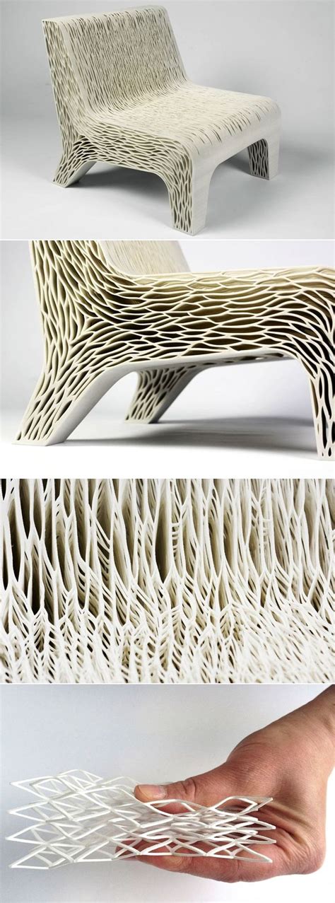 Biomimicry Is 3d Printed Chair Inspired By Plant Cell Structure 3d Printed Furniture Printed