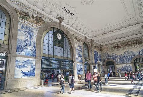 Porto Central Station Train Station Parisian Architecture Train