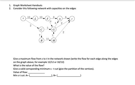solved 1 graph worksheet handouts 2 consider this