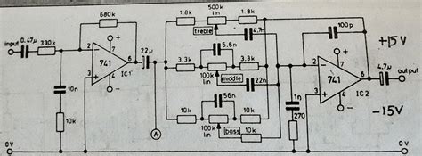 Digital Tone Control Schematic Diagram Circuit Diagram