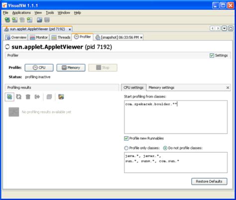 Blog ITPlace VisualVM Tool For Profiling Java Applications