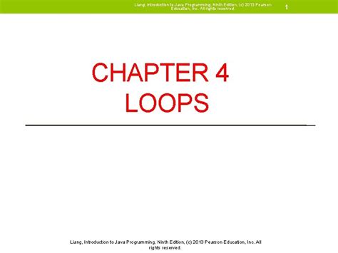 Liang Introduction To Java Programming Ninth Edition C