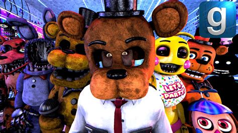 Gmod Fnaf Five Nights At Freddys 2 Roleplay Youtube