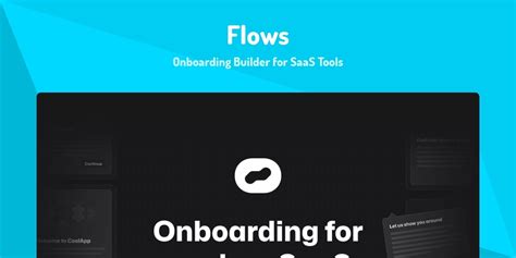 flows onboarding builder for saas tools made with react js