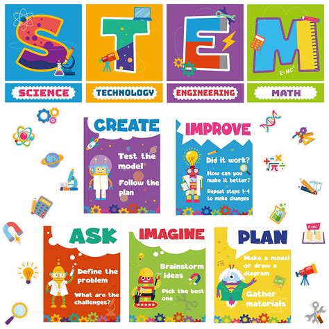 Buy 61 Pack Science Classroom Decor Science S Stem Classroom