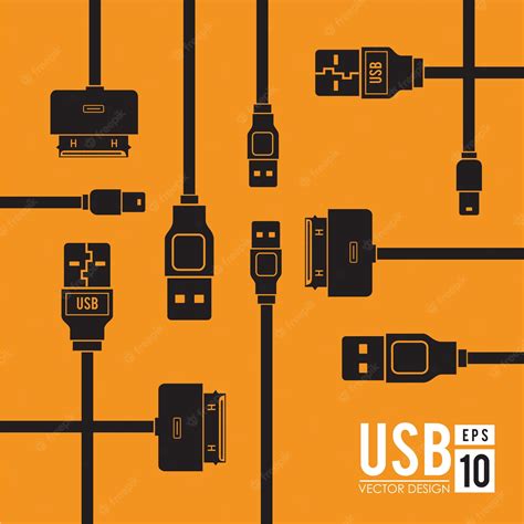 Premium Vector Usb Design