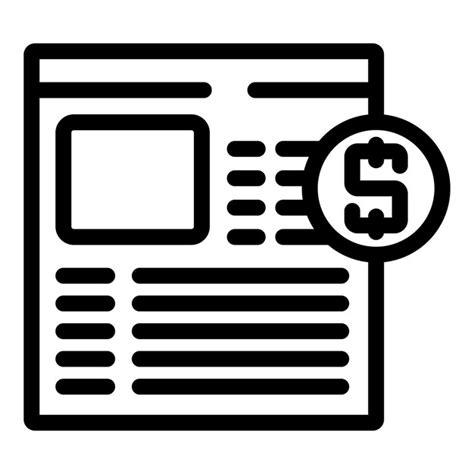 Premium Vector Purchase A Website Icon Outline Vector Beta Version