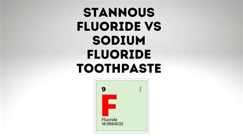 Stannous Fluoride Vs Sodium Fluoride Toothpaste 5 Key Differencess