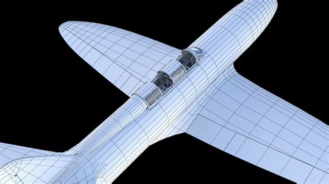 3d Model Caproni Campini Turbosquid 2398653