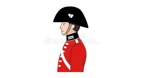 Cartoon British Soldier Revolutionary War