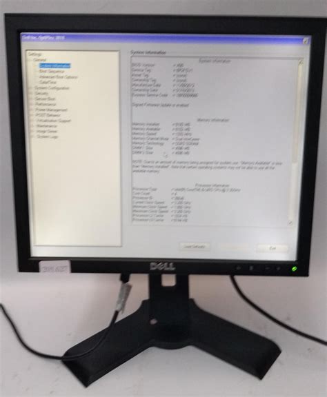 Monitor Dell P170st