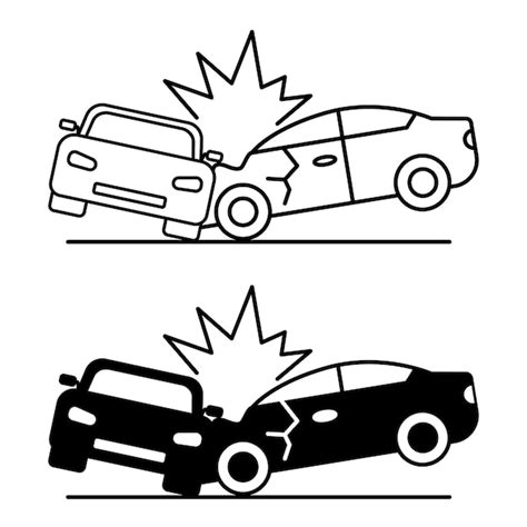 Car Accident Icons Vectors And Illustrations For Free Download Freepik