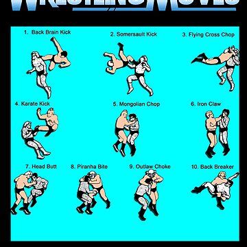 Wrestling Moves Chart